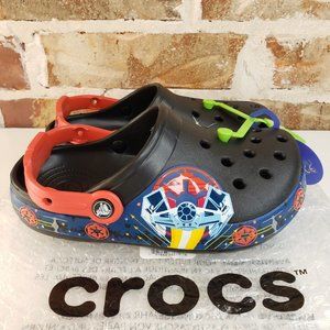 CROCS | Shoes | Crocs Crocband Darth Vader Star Wars Light Up Kids Size ...